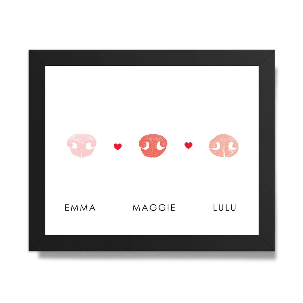 Paw & Nose Print Keepsake in Digital Format | Pet Print Tattoo Idea ...
