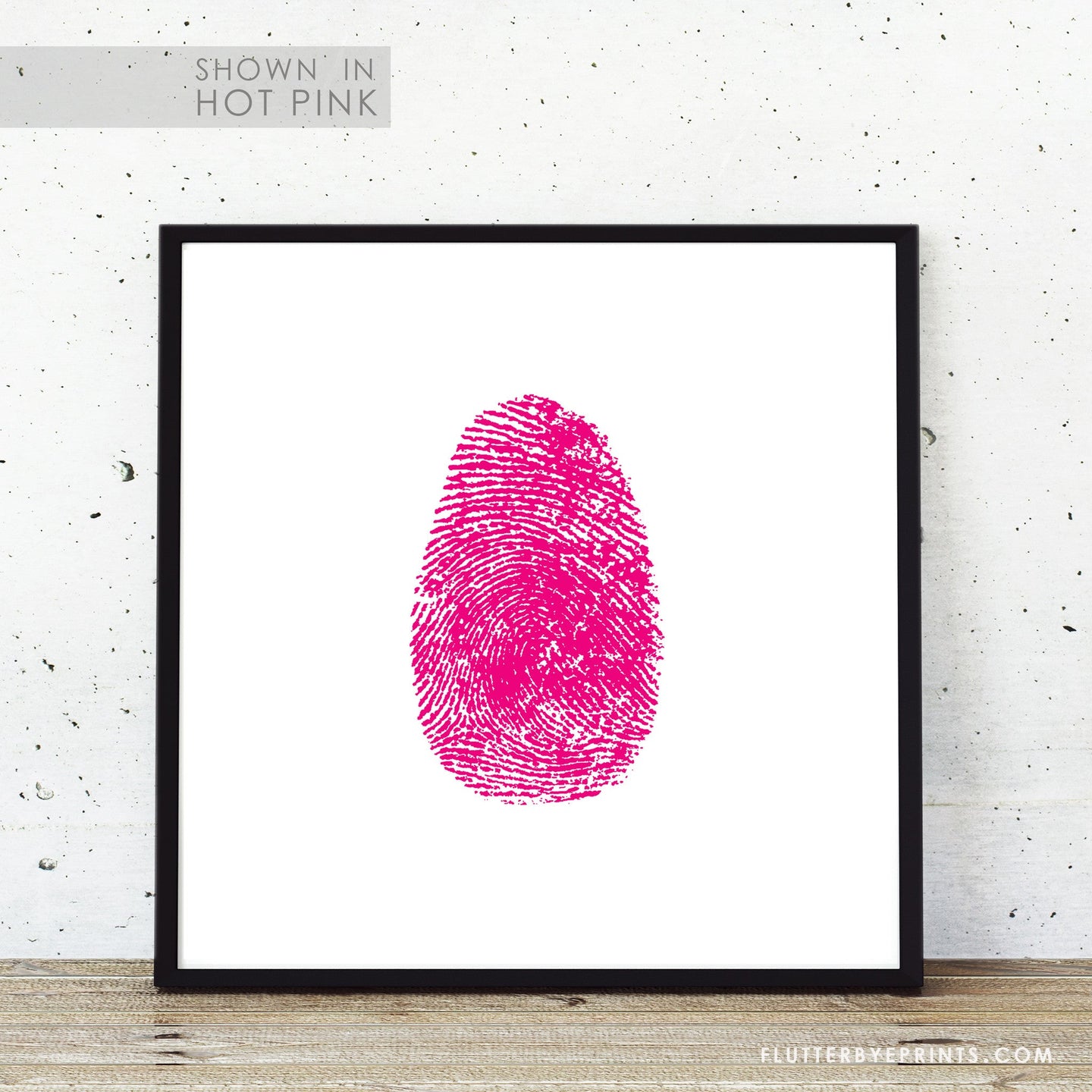 Single Fingerprint – Flutterbye Prints